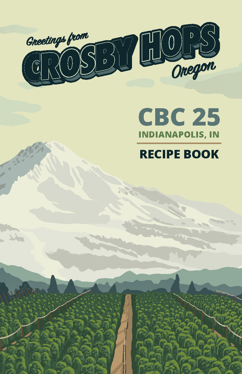 2025 Crosby Hops CBC Recipe Book